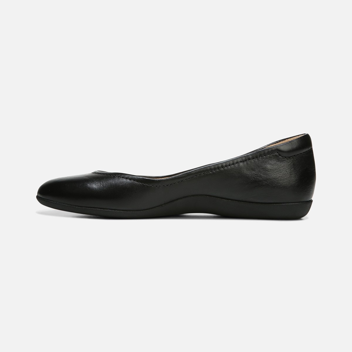 Naturalizer.com | Naturalizer VIVIENNE FLAT in Black Leather Flats